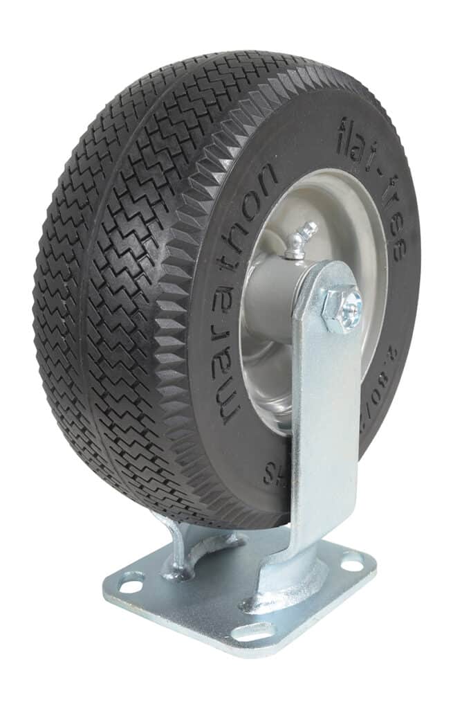 Vestil CST-F-8X3FM-R Flat-Free Rigid Caster - Material Handling