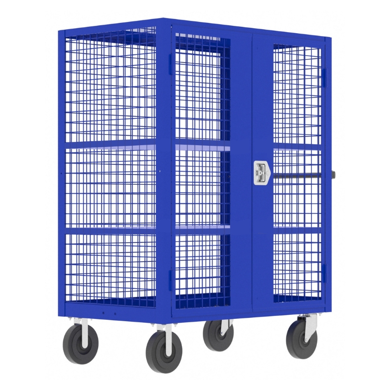 Valley Craft F89060VCBL Security Cart, 2,000 Lb. Capacity