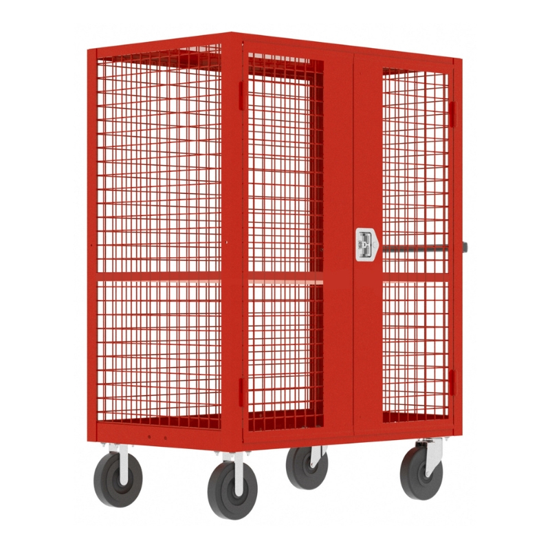Valley Craft F89061VCRD Security Cart, 2,000 Lb. Capacity